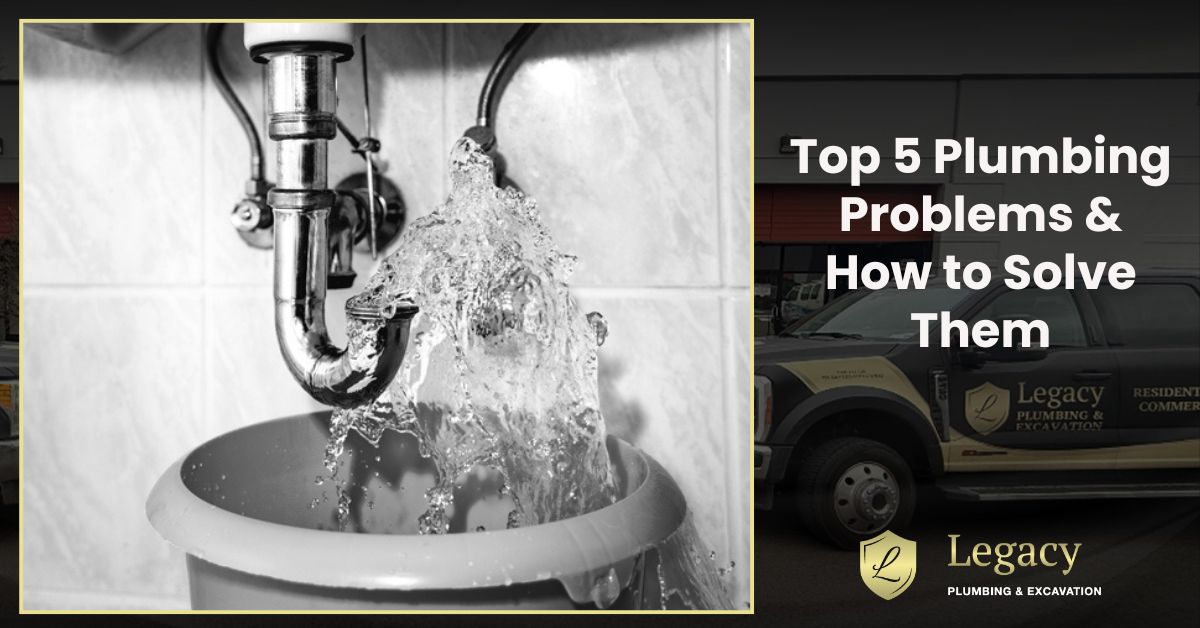 Top 5 Plumbing Problems & How to Solve Them